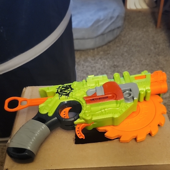Toys | Zombie Strike Toy Blaster Green And Orange | Poshmark